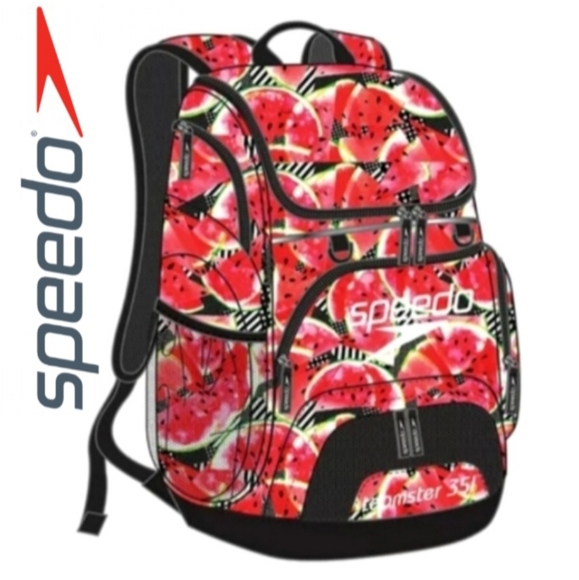 Speedo | Bags | Speedo Swim Watermelon Print Teamster 35l Laptop ...
